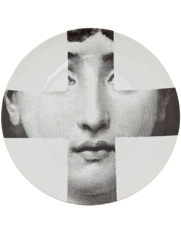 FORNASETTI Plate - Grey