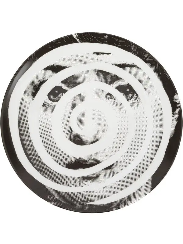 FORNASETTI Plate - Grey