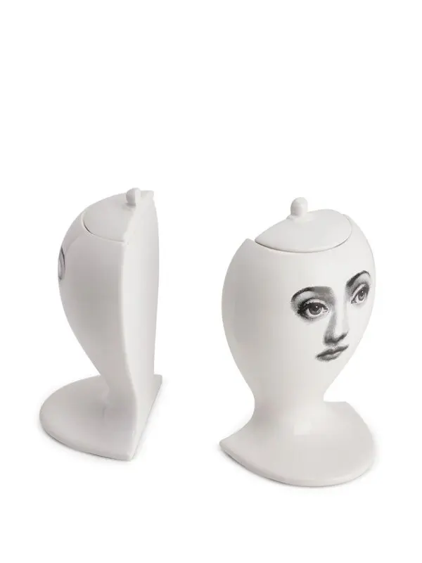 FORNASETTI Graphic-print Jar