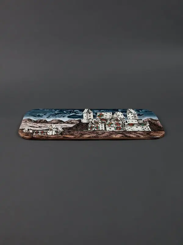 FORNASETTI Illustrated Card Tray