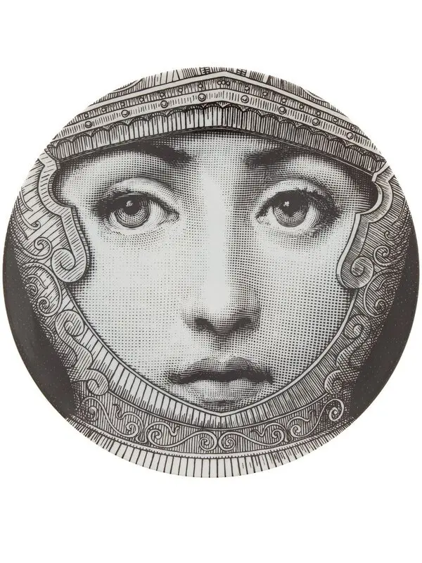 FORNASETTI Plate - White
