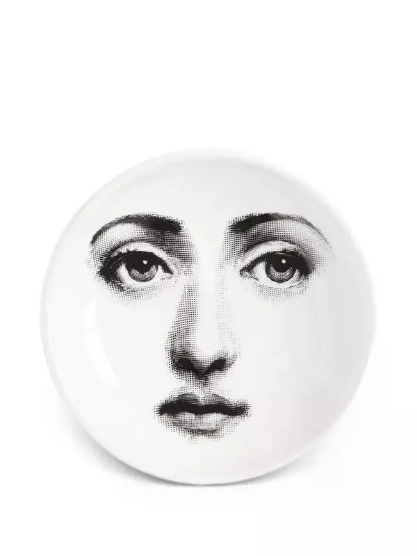 FORNASETTI Tema E Variazioni N. 6 Ashtray - White