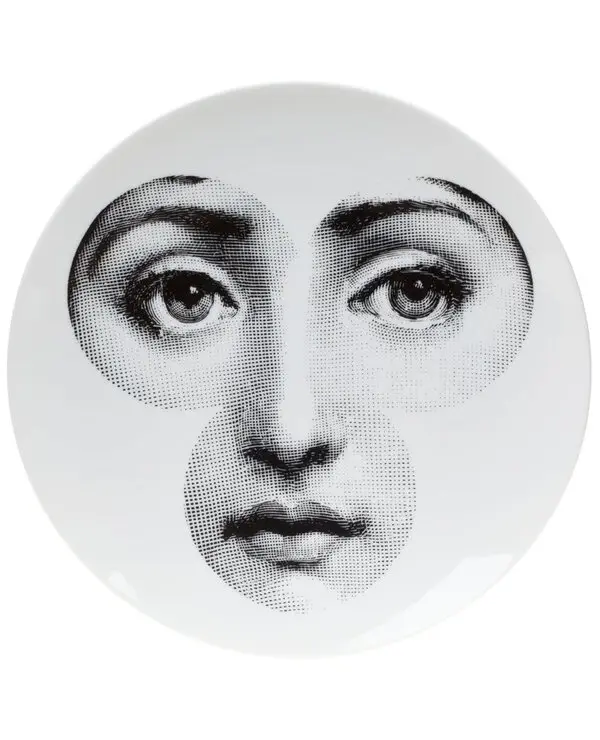 FORNASETTI Plate - White