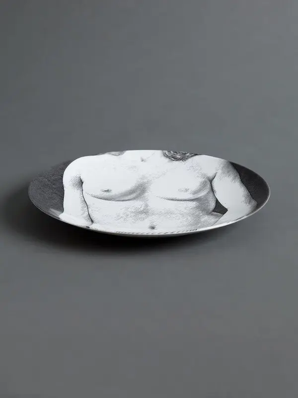 FORNASETTI Plate - Grey