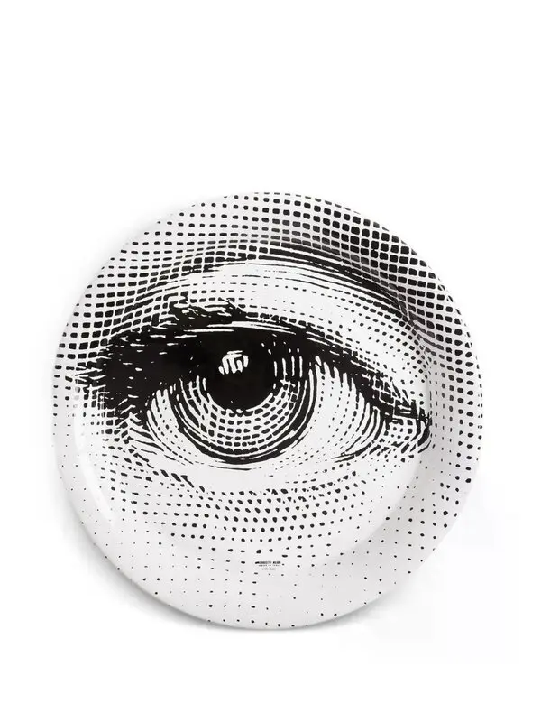 FORNASETTI Occhio Tray - White