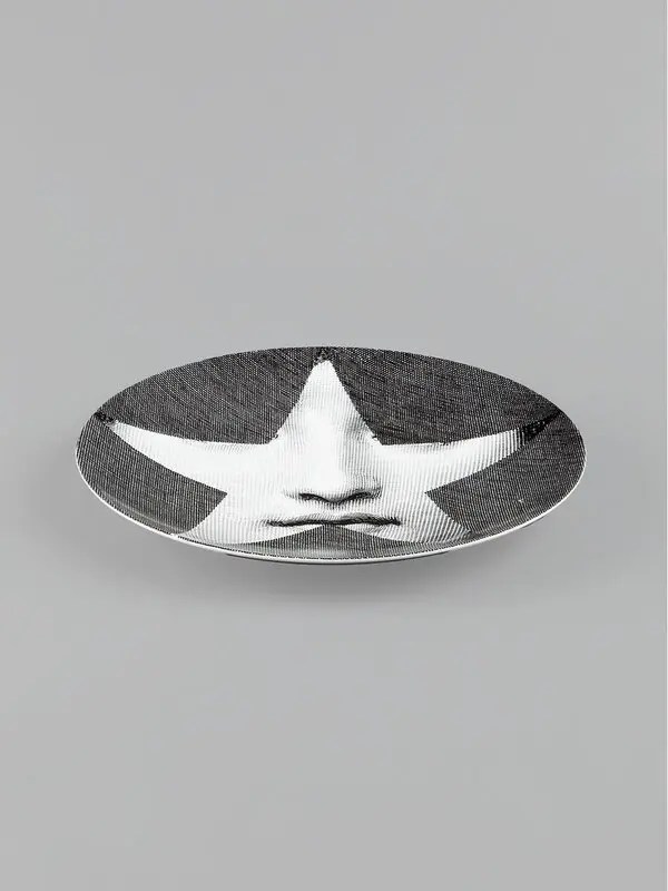 FORNASETTI Star Print Plate