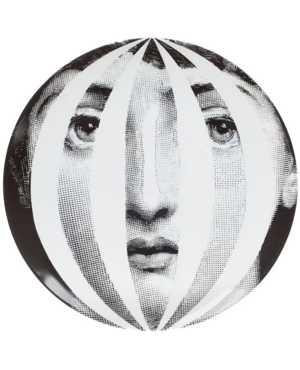 FORNASETTI Plate - White