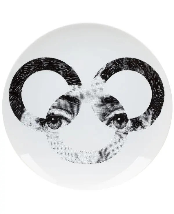 FORNASETTI Plate - White