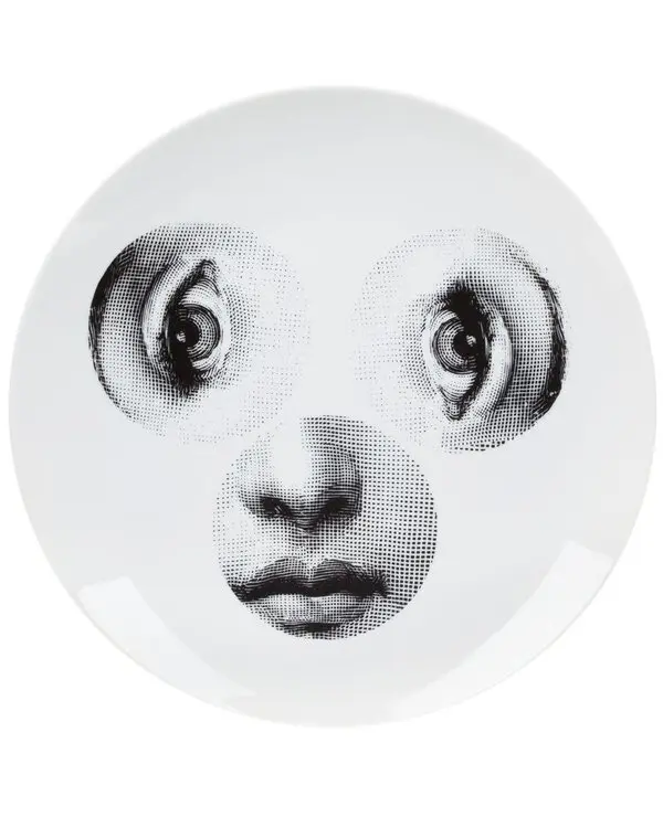 FORNASETTI Plate - White