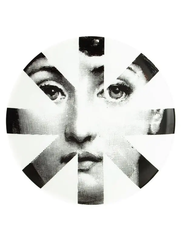 FORNASETTI X L'eclaireur Photograph-print Plate - White