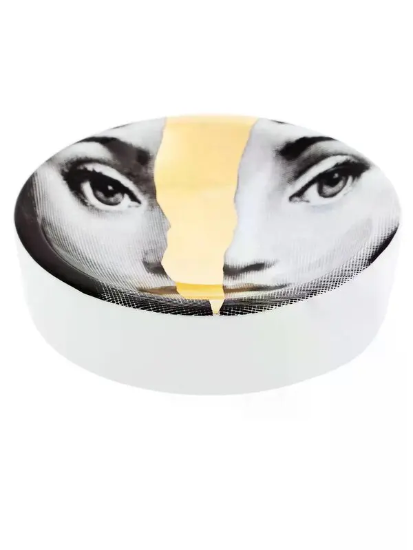 FORNASETTI Tema E Variazioni N.10 Ashtray - Grey