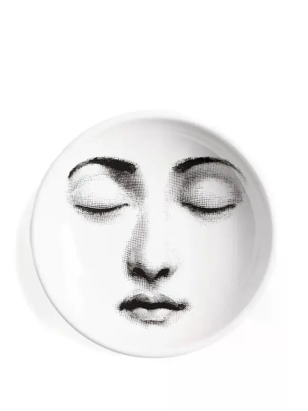 FORNASETTI Tema E Variazioni Ashtray - White