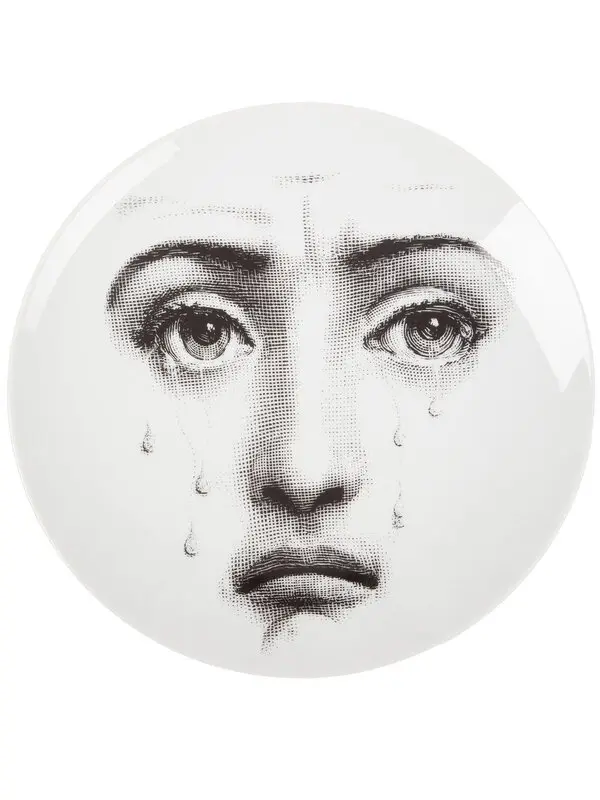 FORNASETTI Plate - White
