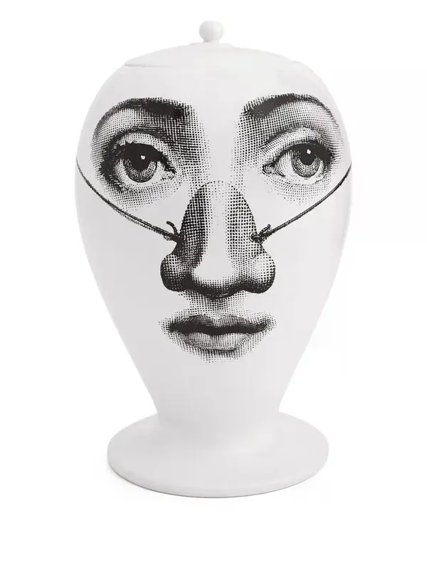 FORNASETTI Burlone Vase - White