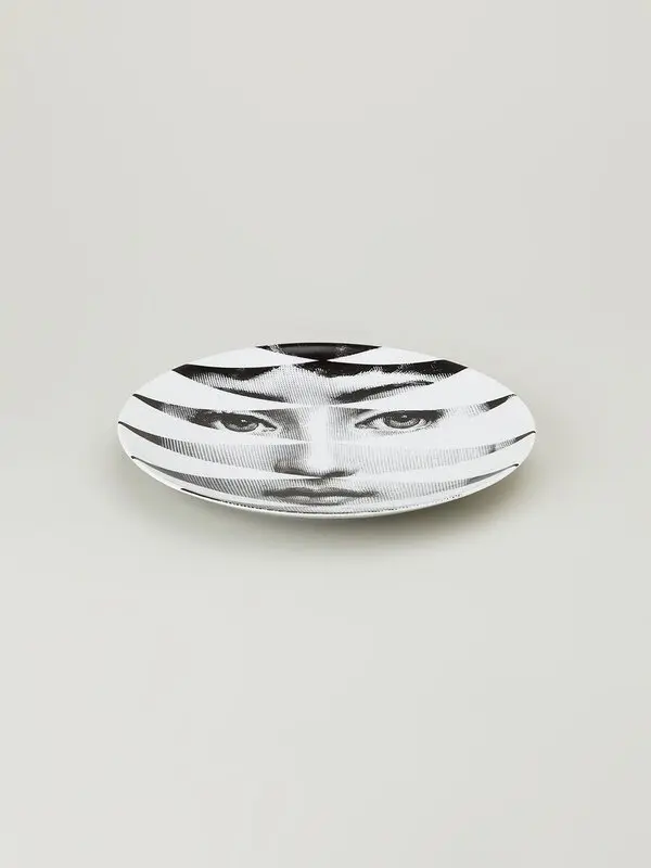FORNASETTI Jagged Face Plate