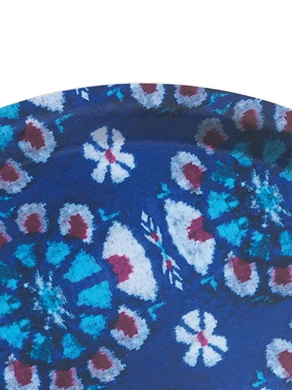 LES-OTTOMANS Ikat Wooden Tray