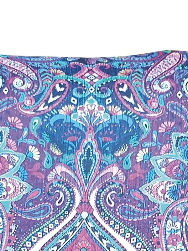 LES-OTTOMANS Paisley-print Silk-blend Cushion