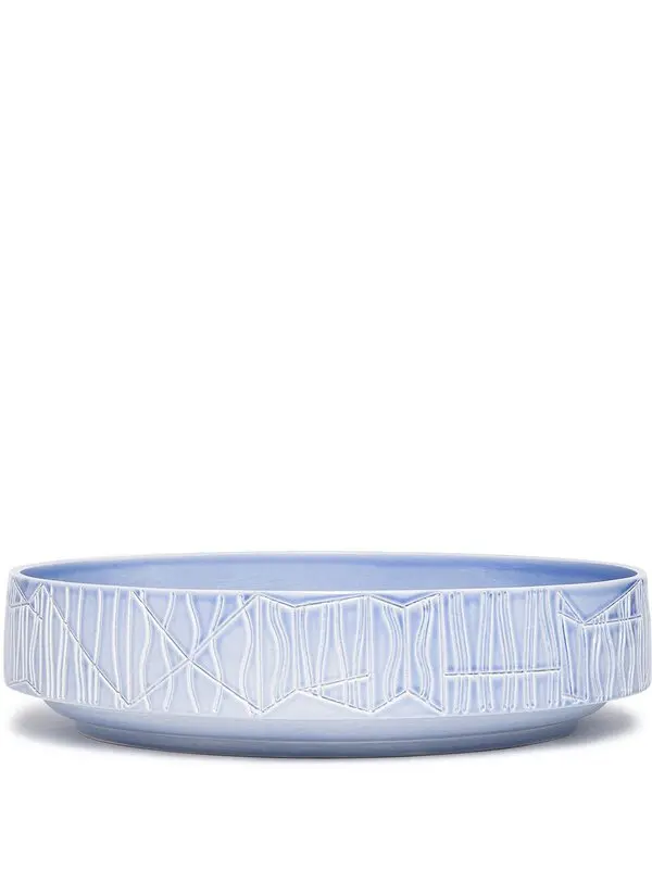 BITOSSI HOME Bolo F Celeste Craquelé Bowl - Blue