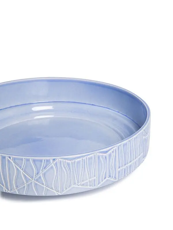 BITOSSI HOME Bolo F Celeste Craquelé Bowl