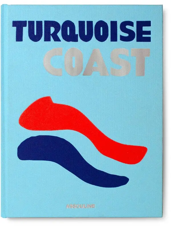 Assouline Turquoise Coast Book - Blue