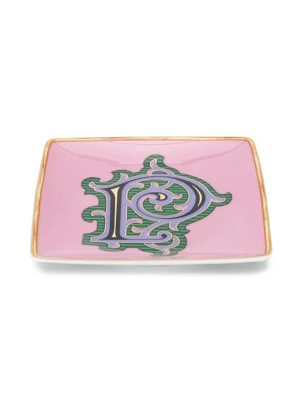 Versace Alphabet P Plate