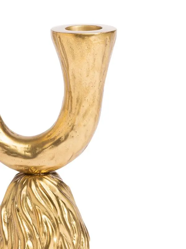 L'Objet Horn Candle Stick Holder