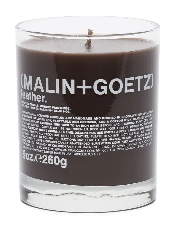 MALIN+GOETZ Leather-scented Candle 260g - Brown