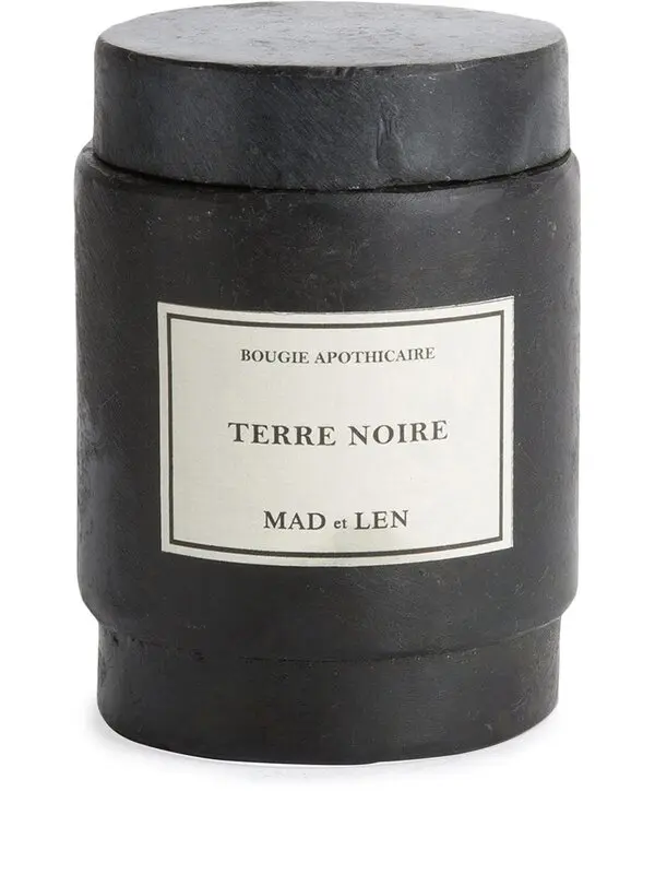 MAD ET LEN Terre Noire Bougie Monarchia Candle - Black