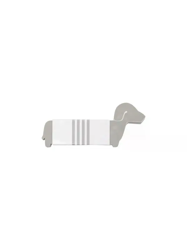 Thom Browne Hector Dog-motif Eraser - Silver