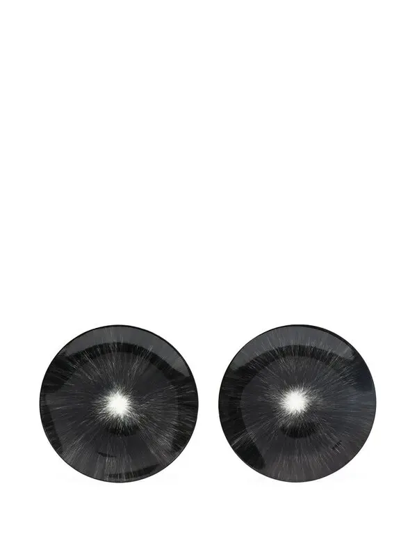 ANN DEMEULEMEESTER Pair Of Shadow Print Plates