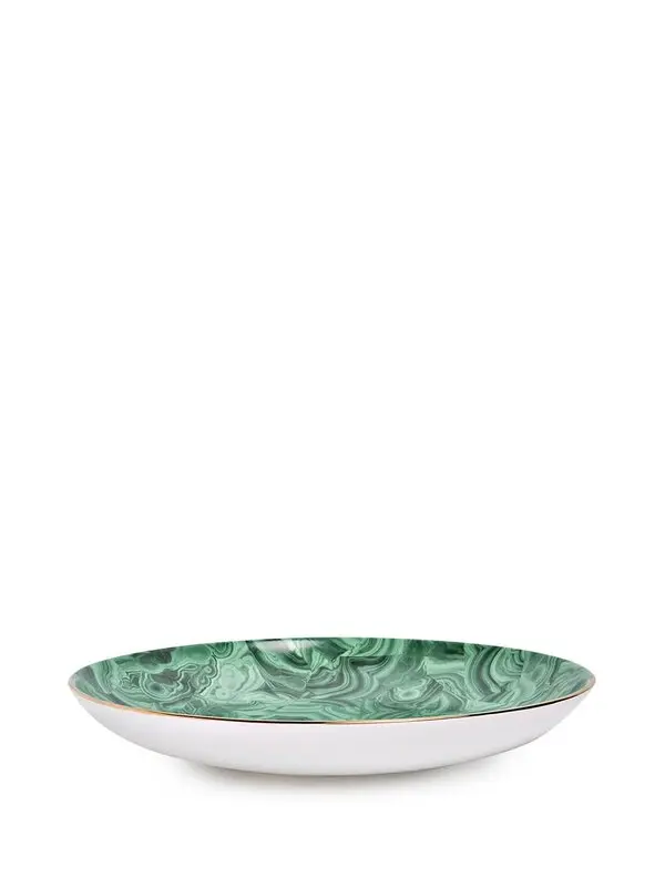 L'Objet Malachite Round Platter