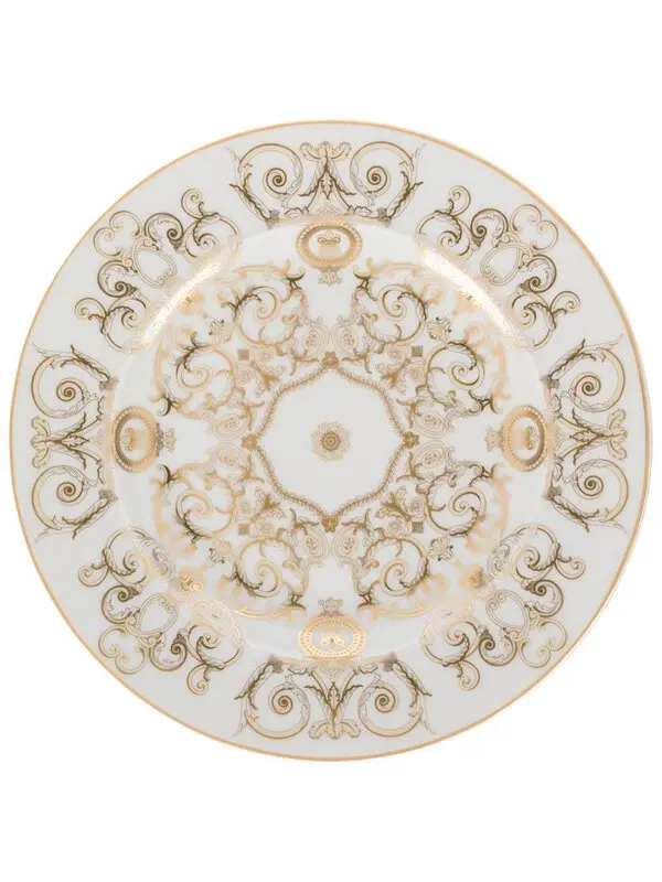 Versace Medusa Gala Plate - White