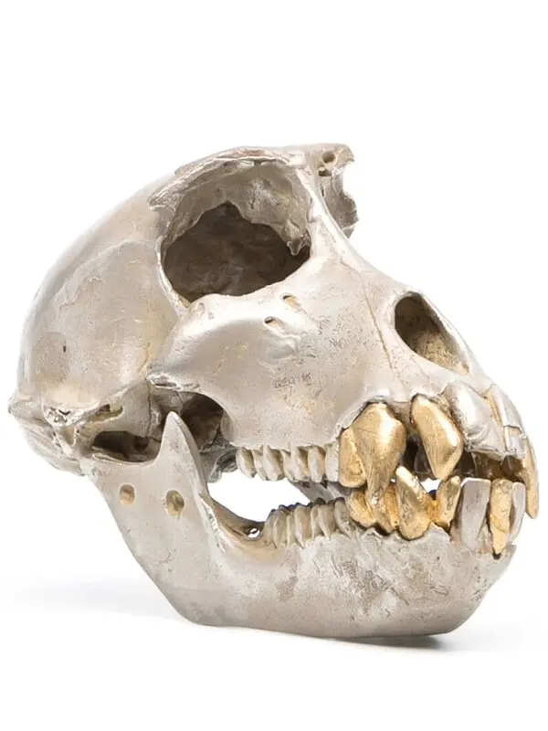 PARTS OF FOUR Monkey Skull Decorative Object - Gold