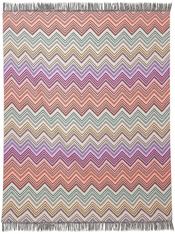 Missoni Perseo Zig-zag Throw - Black