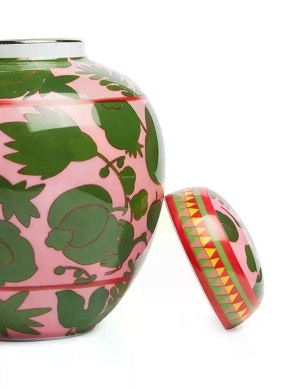 La DoubleJ Wildbird Porcelain Tea Jar