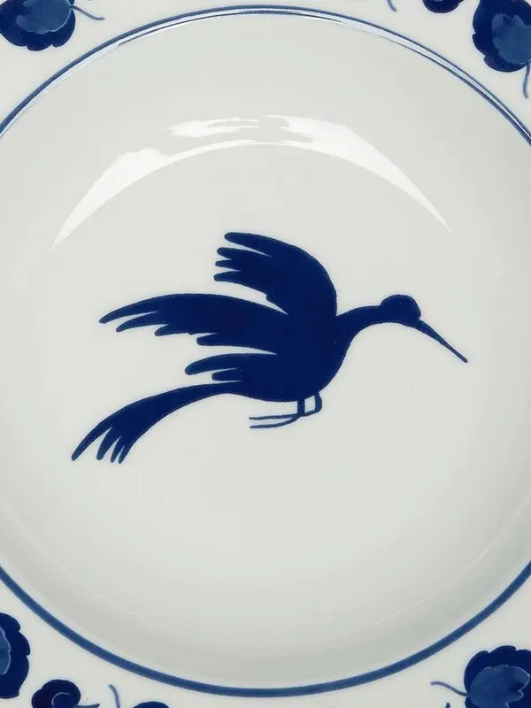 La DoubleJ Wildbird Soup Dish And Dinner Plate
