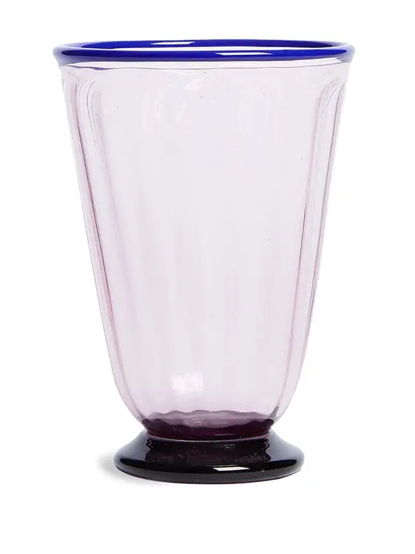 La DoubleJ Rainbow Set Of 8 Glasses - Blue