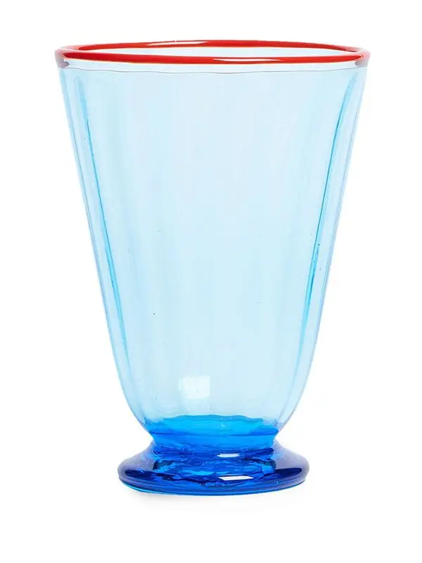 La DoubleJ Rainbow Set Of 4 Glasses - Blue