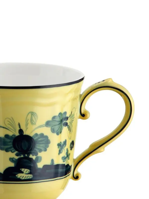 GINORI 1735 Oriente Italiano Porcelain Mug - Yellow