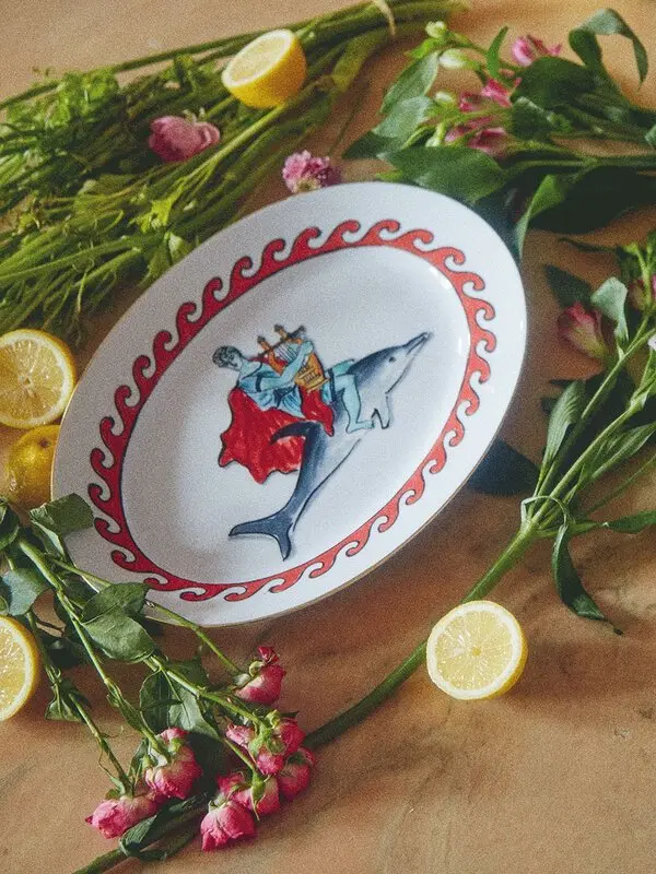 GINORI 1735 Il Viaggio Di Nettuno Serving Platter