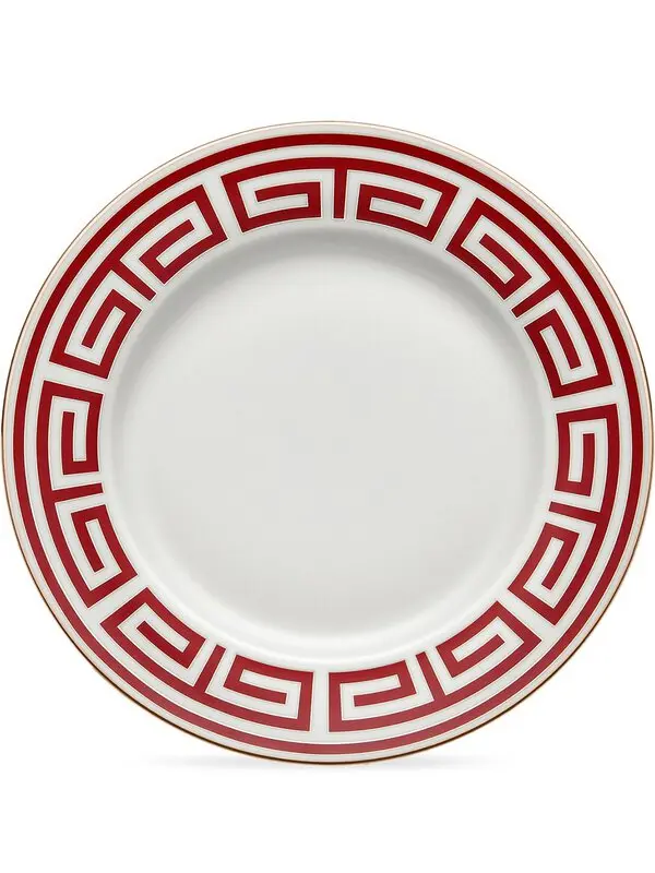 GINORI 1735 Labirinto Soup Plates - Red