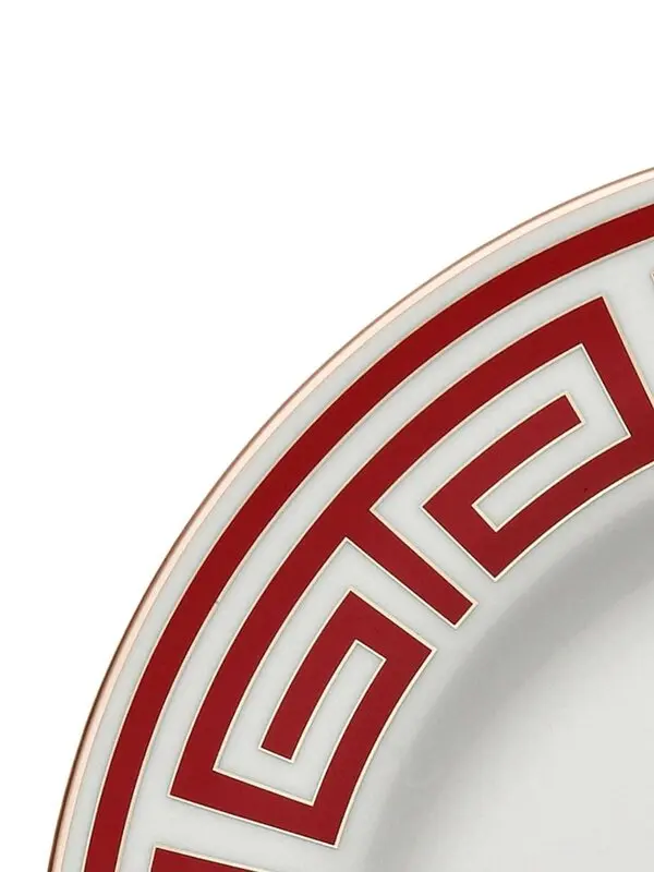 GINORI 1735 Labirinto Soup Plates - Red