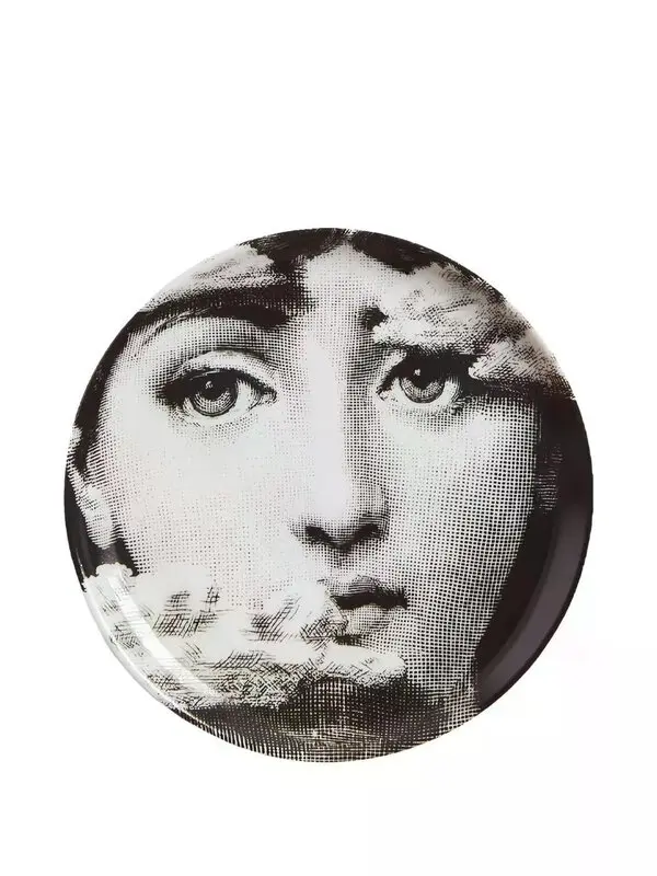 FORNASETTI Tema E Variazioni 139 Coaster - Black