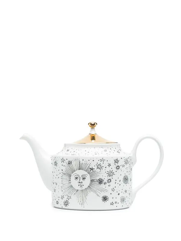 FORNASETTI Solitario Hand Painted Teapot