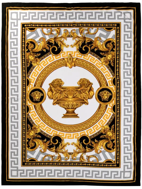 Versace Les Coupe De Dieux Beach Towel
