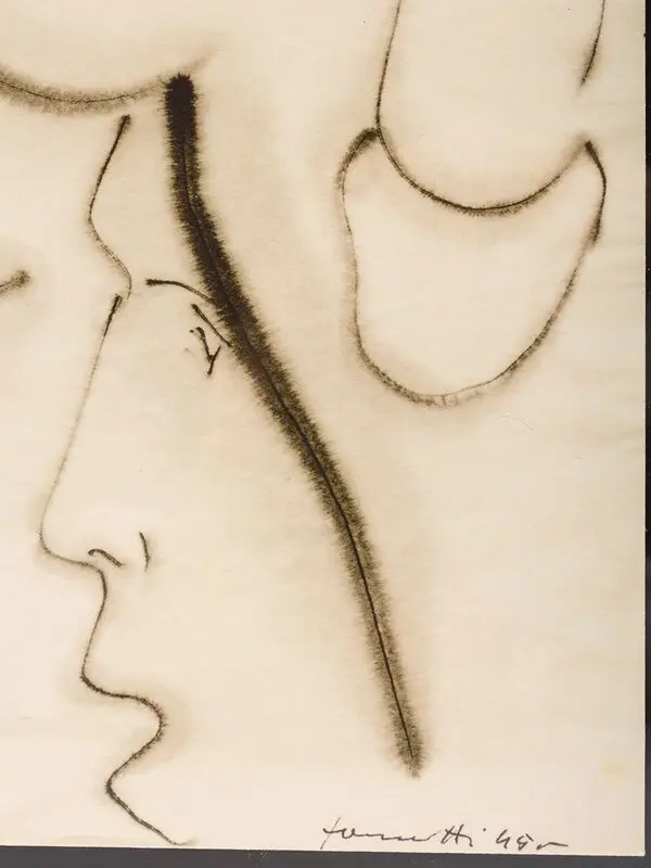 FORNASETTI Erotic Painting - Gold
