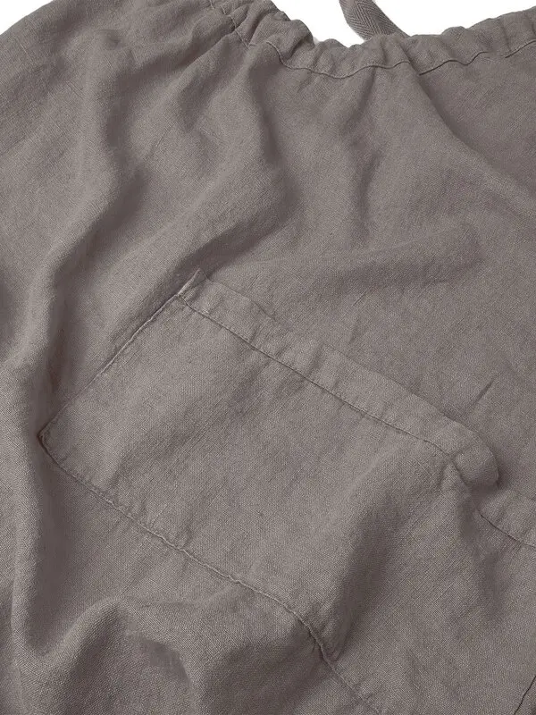 ONCE MILANO Halterneck Linen Apron