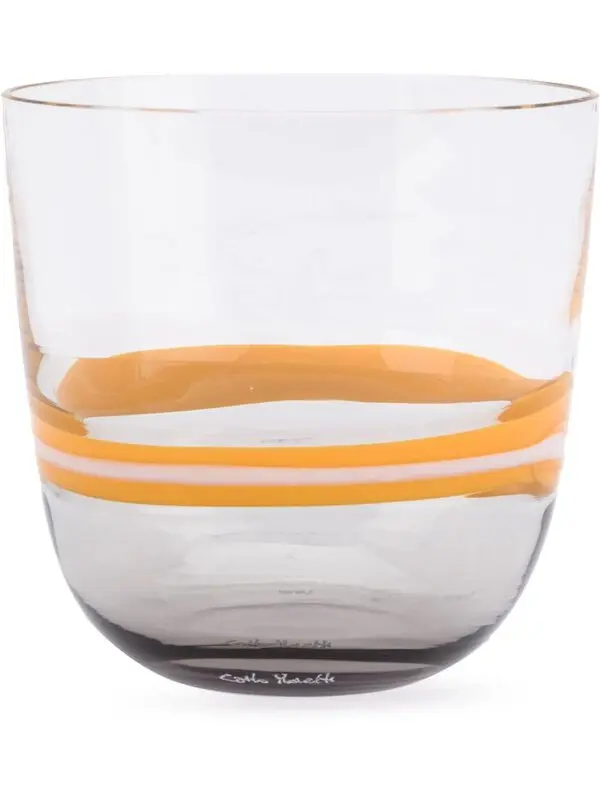 CARLO MORETTI Striped Glass - Yellow