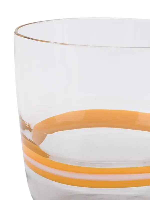 CARLO MORETTI Striped Glass - Yellow