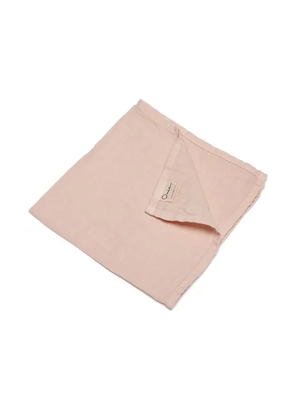 ONCE MILANO Linen Napkin Set Of Four - Pink